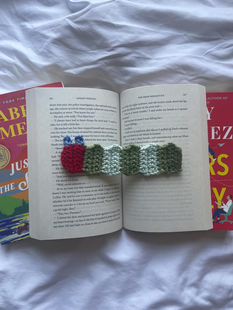 A Very Hungry Caterpillar Inspired Bookmark - Etsy