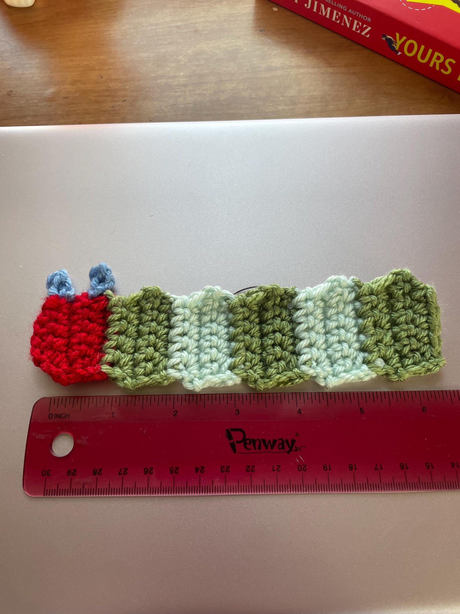A Very Hungry Caterpillar Inspired Bookmark - Etsy