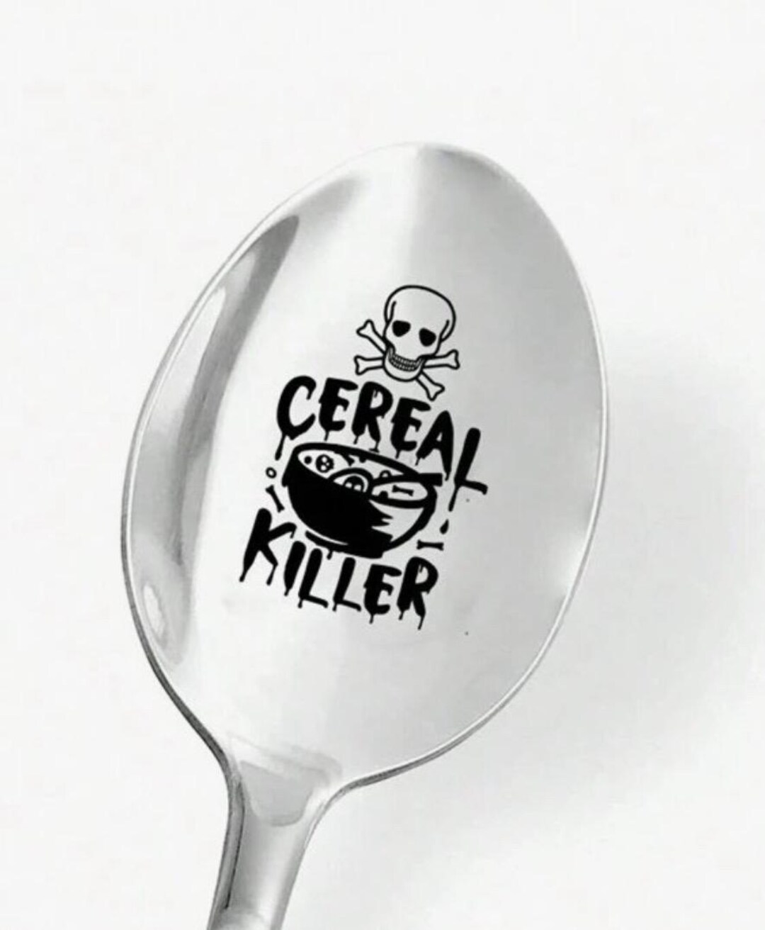 Cereal Killer Spoon Horror Fan Spoon Tablewear Breakfast Horror - Etsy