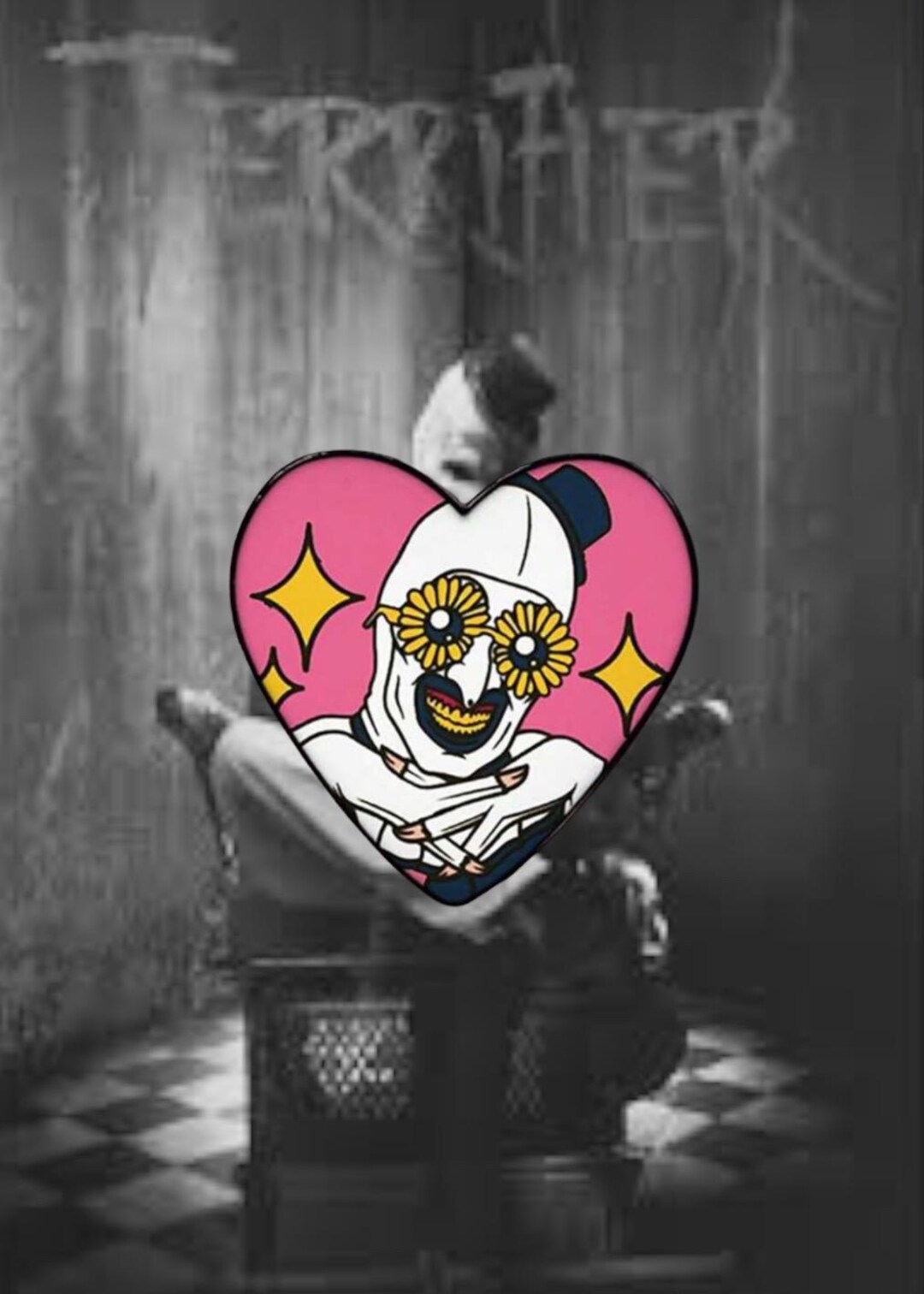 Art the Clown | Clown | Terrifier | Pin Badge | Horror Girl Fan | Cute ...
