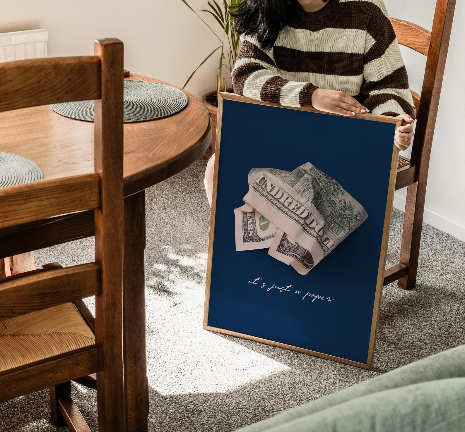 Old Money Aesthetic Printable Poster Dollar Bill Poster Money Print ...