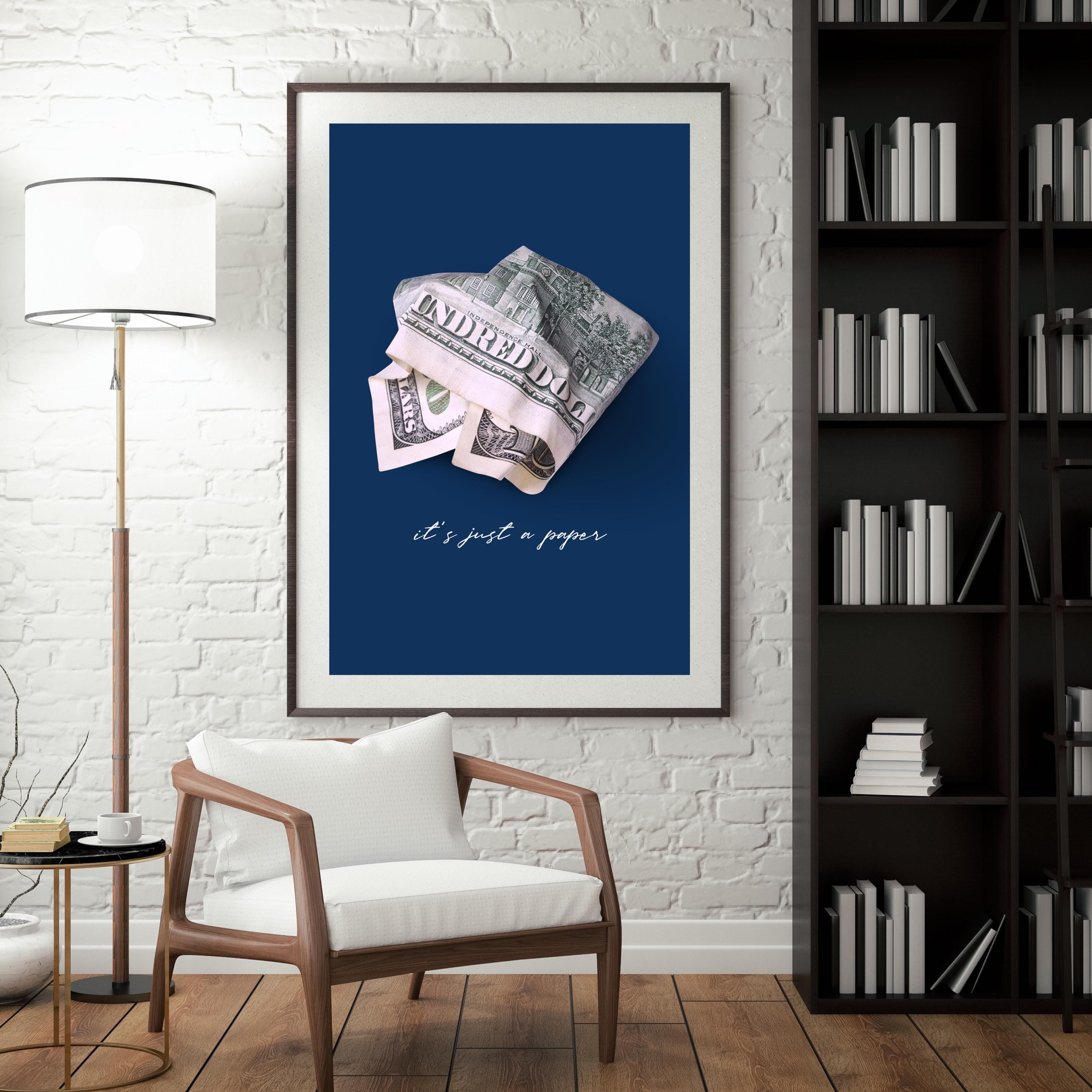 Old Money Aesthetic Printable Poster Dollar Bill Poster Money Print ...