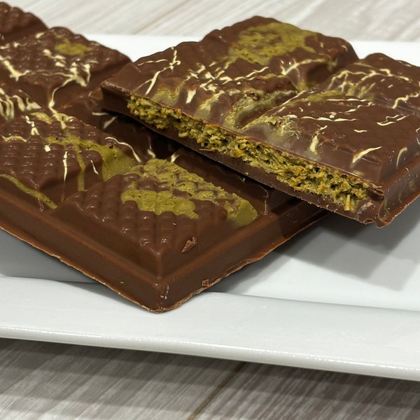 Kunafa Chocolate Bar - Etsy