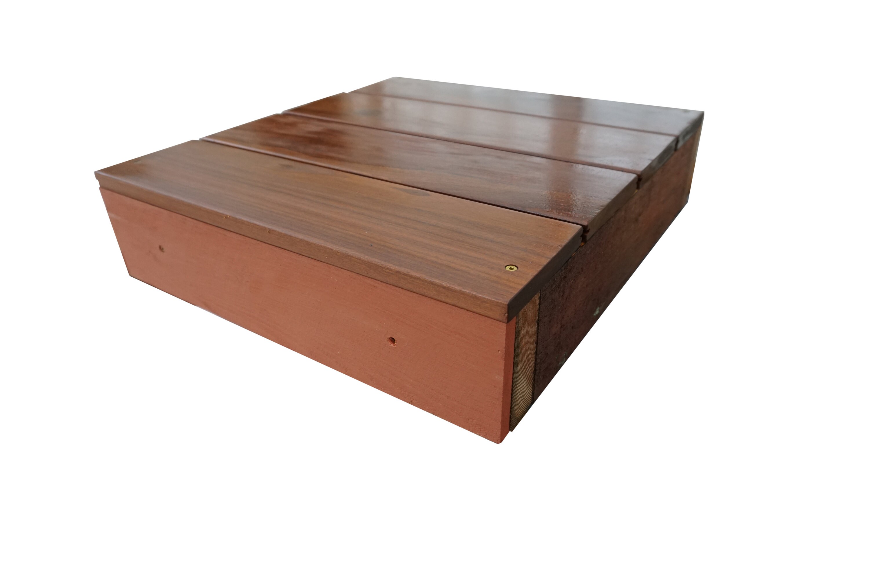 Outdoor Intermediate Step, 21 Long, 23 Wide, 6 Tall, Ironwood made in ...