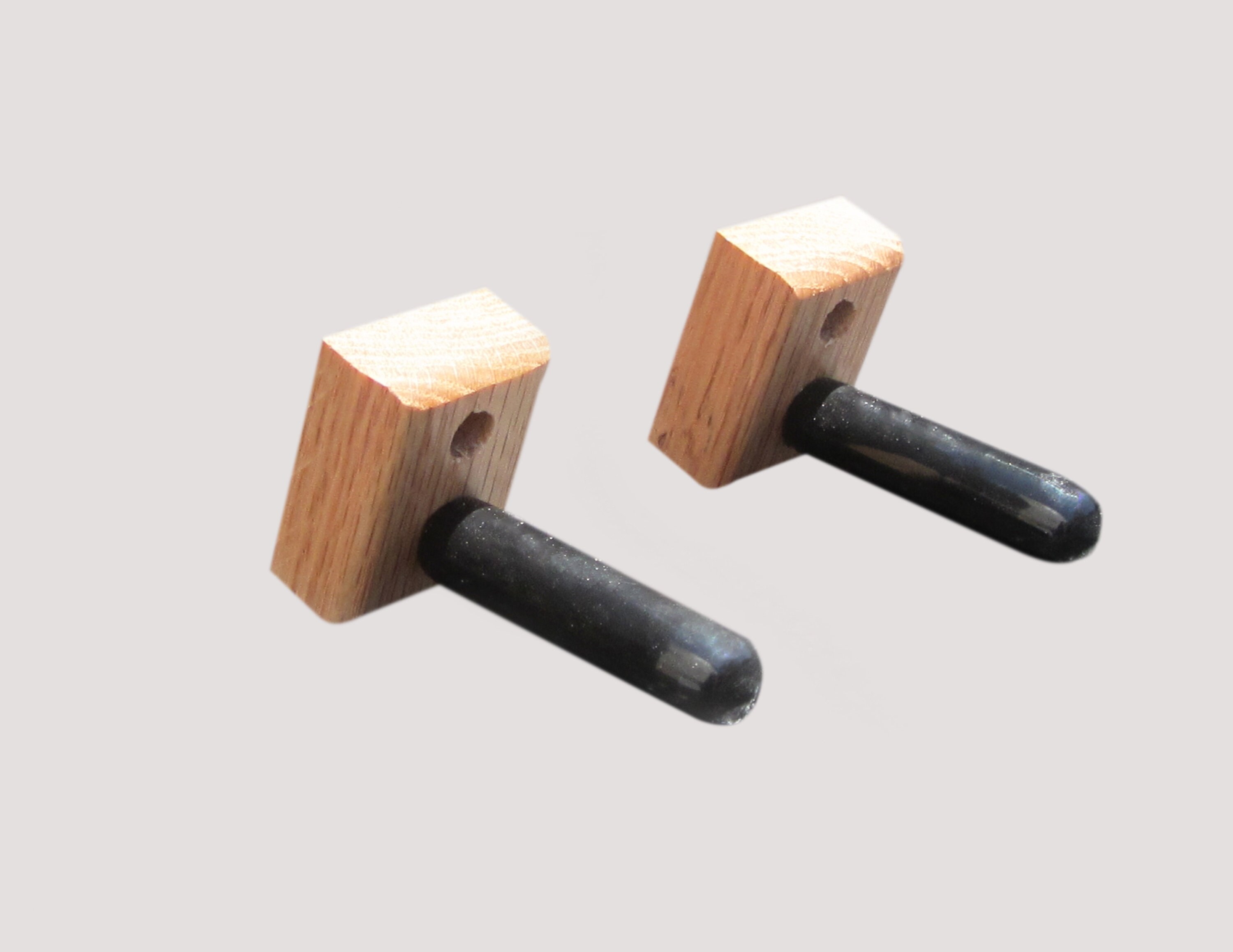 Horizontal Golf Club Mount Oak made in the USA - Etsy
