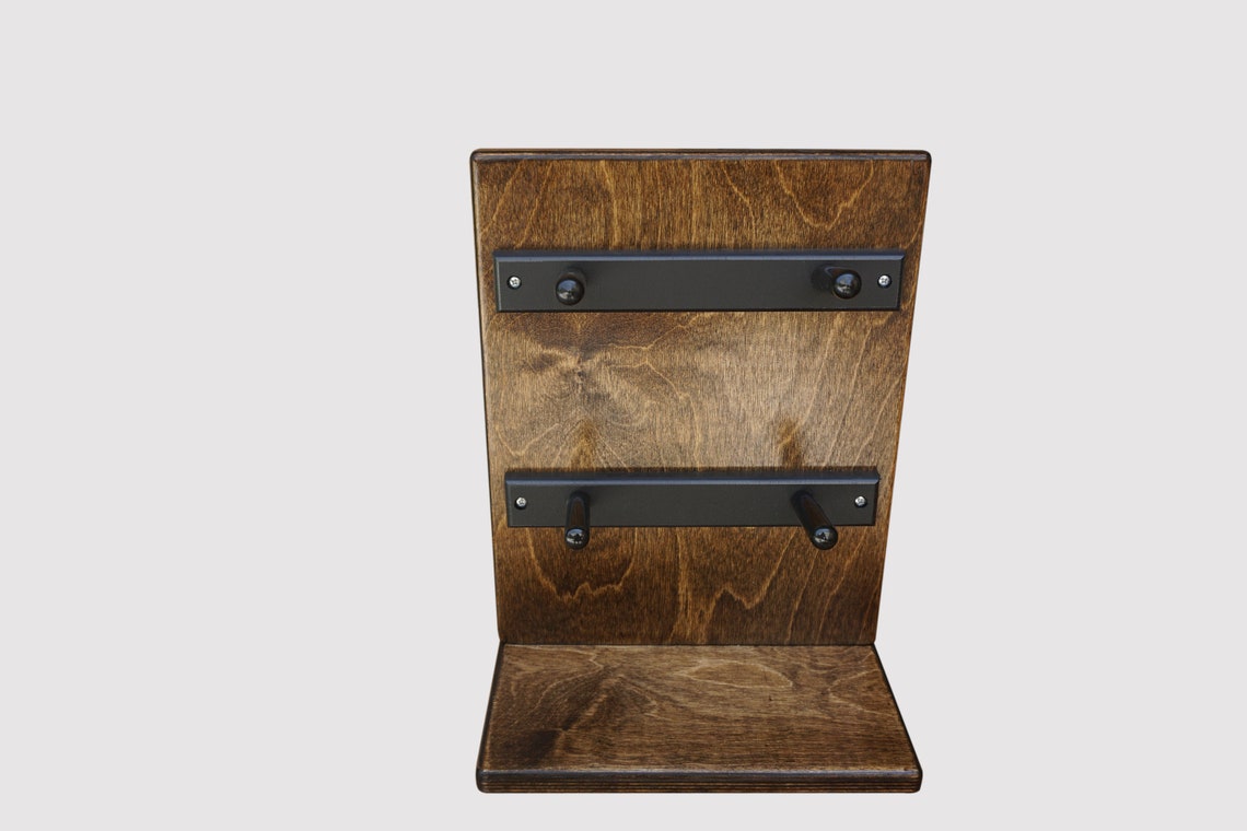 Two Trumpet/cornet Display Stand (made in the USA) (walnut Stain) - Etsy