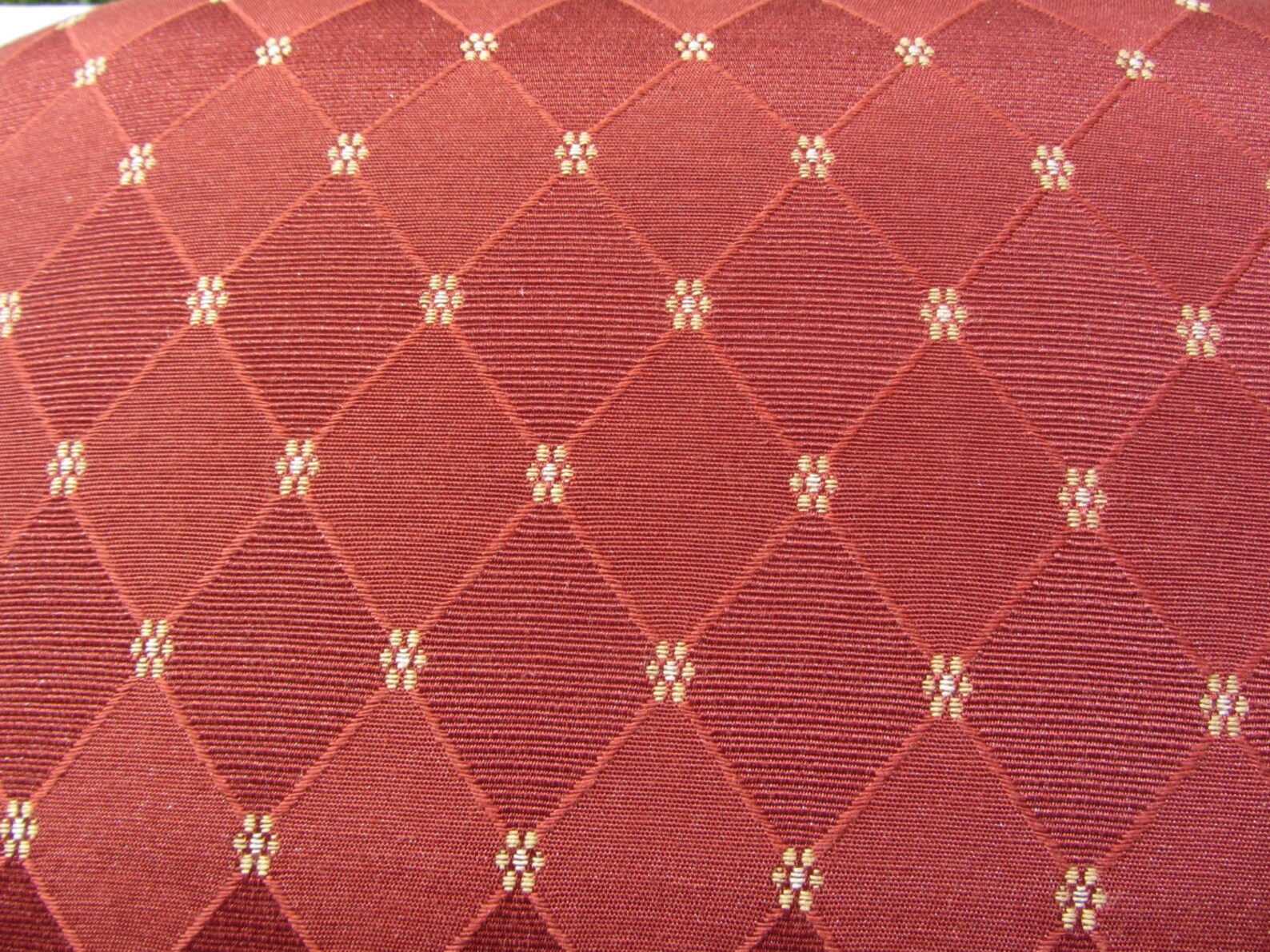 Padded Foot Stool 7 Tall Rococo Red Maple Stain made - Etsy