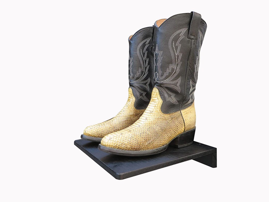 Cowboy Boot Wall Mount Display- Six Pack (made in the USA) (black) - Etsy