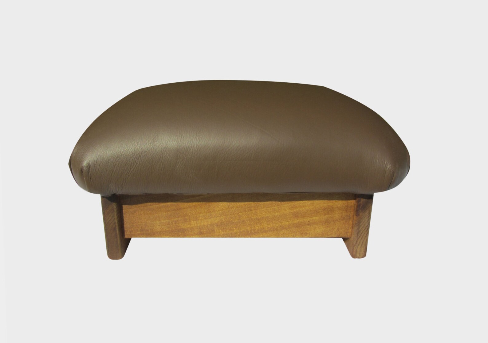 Padded Foot Stool Chocolate Ganache 7" Maple Stain (made in the USA) - Etsy