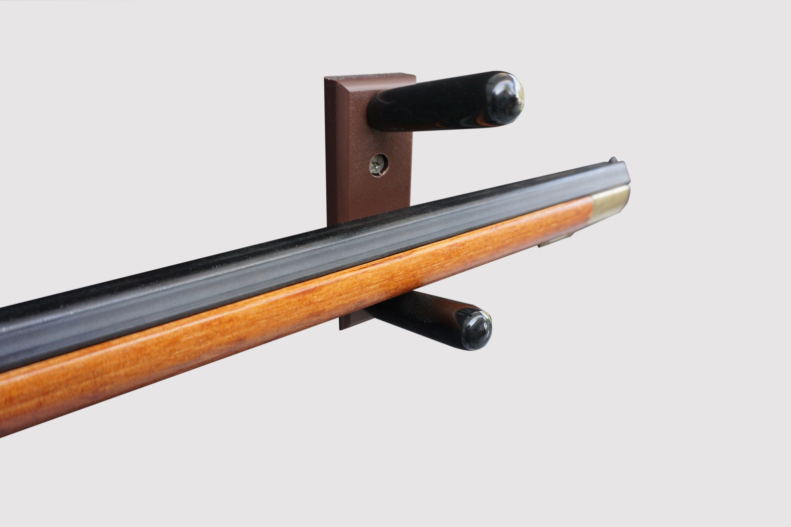 Horizontal Wall Mount for a Musket Rifle Brown made in the - Etsy