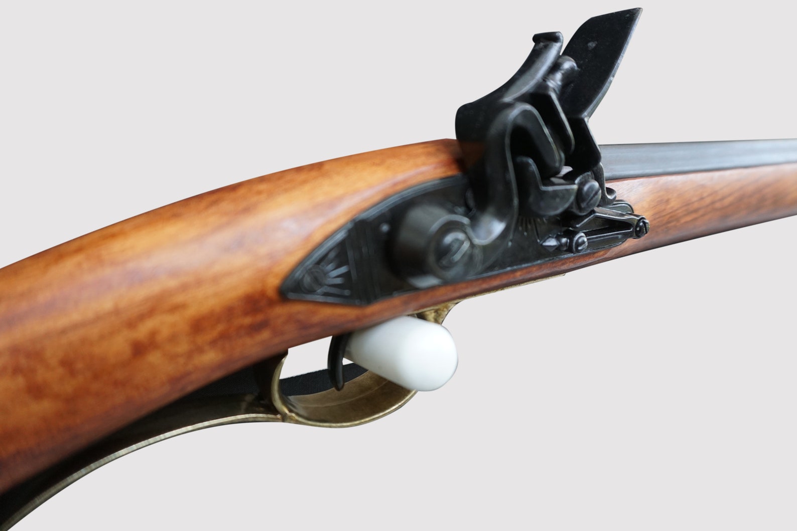 Horizontal Wall Mount for a Musket Rifle, Walnut made in the USA - Etsy