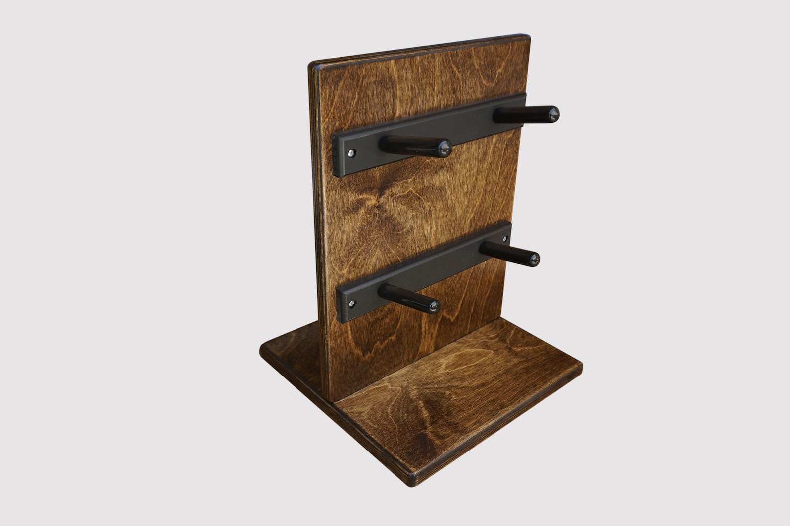 Two Trumpet/cornet Display Stand (made in the USA) (walnut Stain) - Etsy