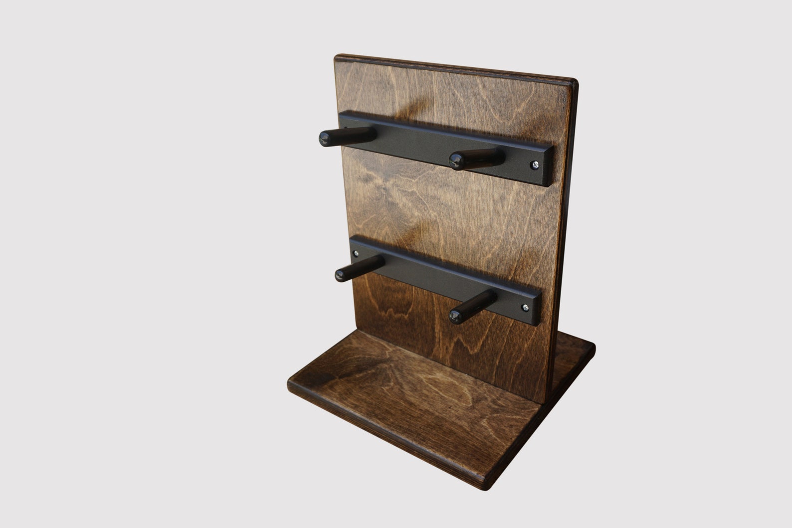 Two Trumpet/cornet Display Stand (made in the USA) (walnut Stain) - Etsy