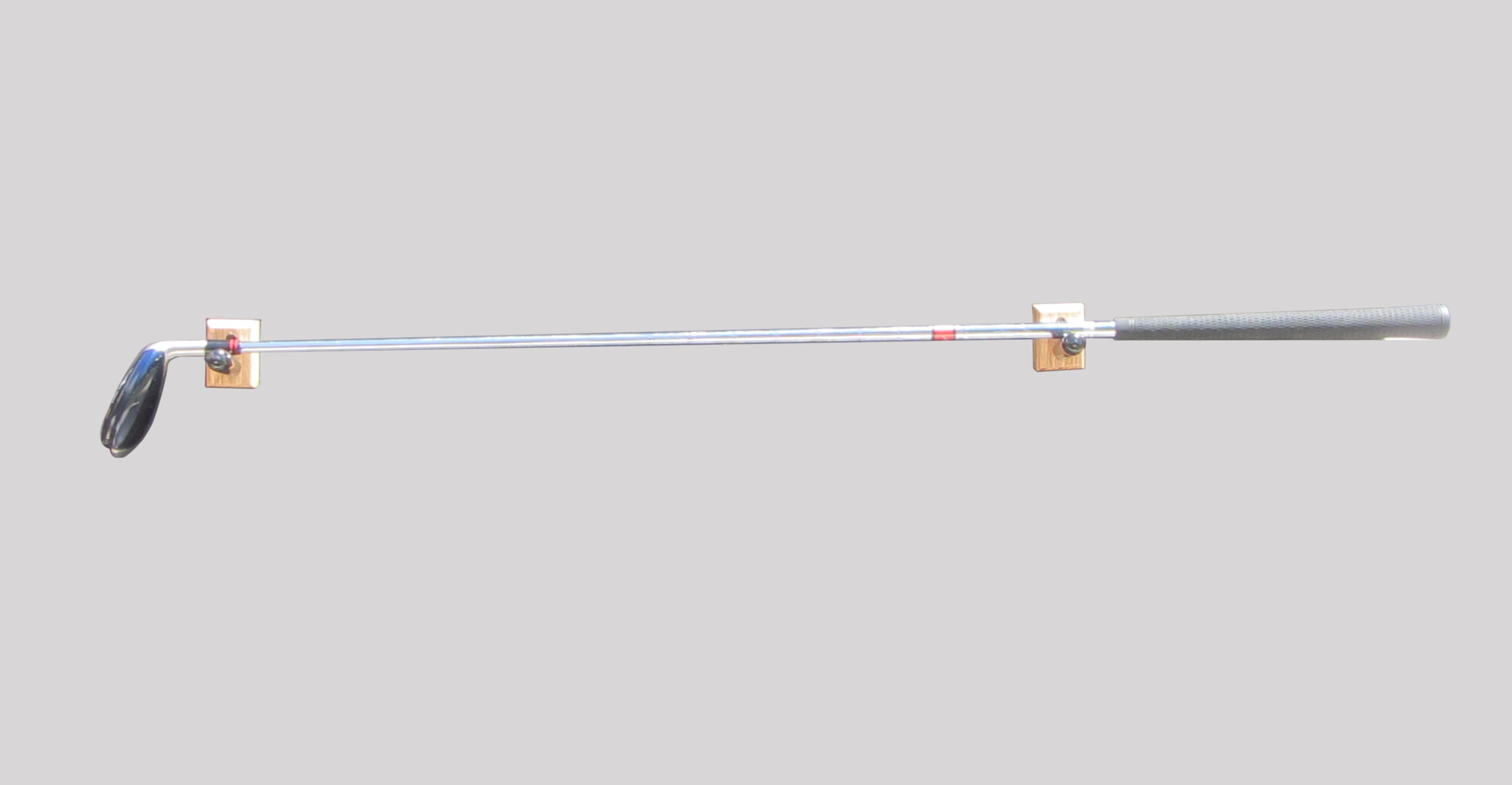 Horizontal Golf Club Mount Oak made in the USA - Etsy