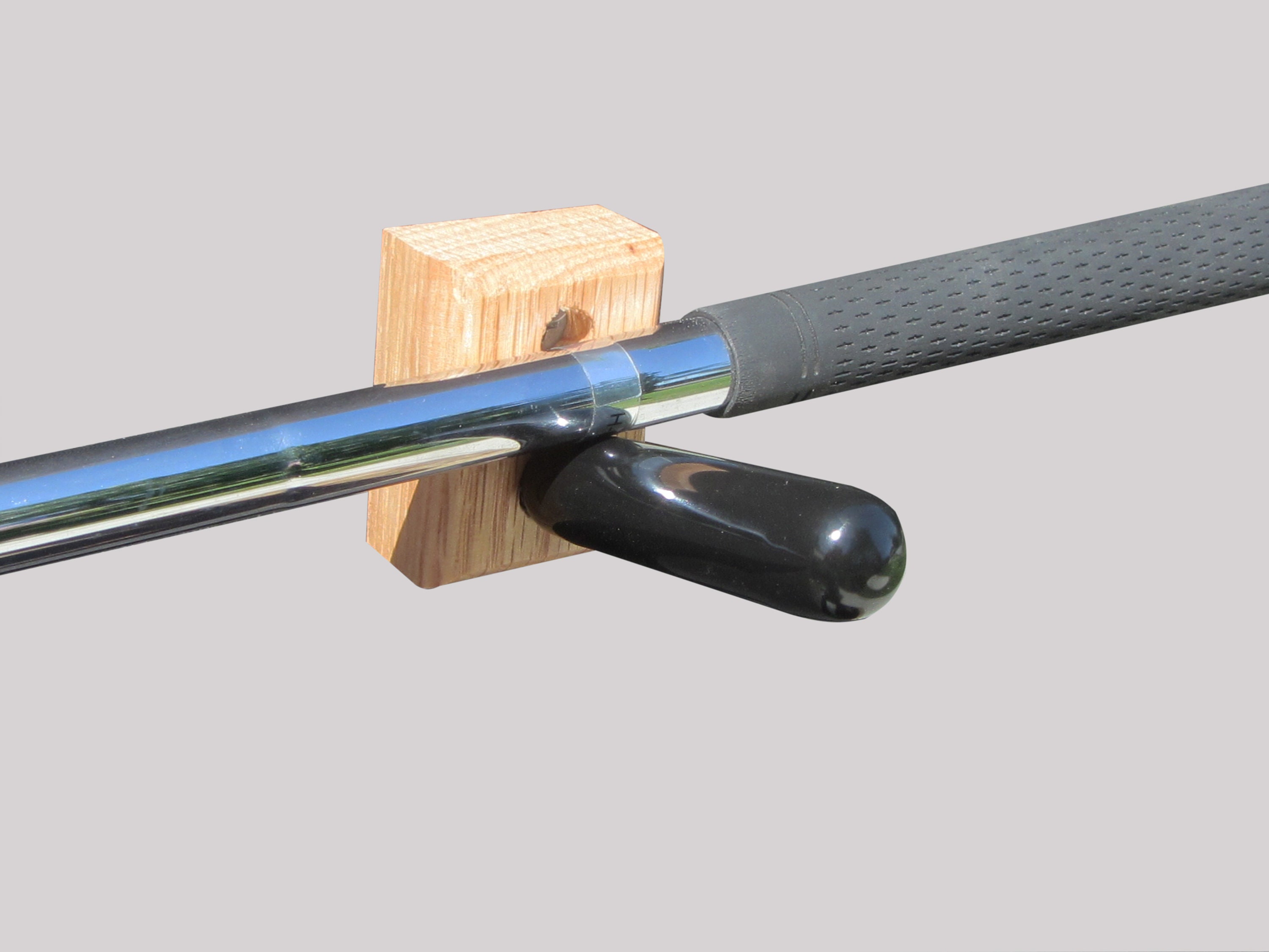 Horizontal Golf Club Mount Oak made in the USA - Etsy