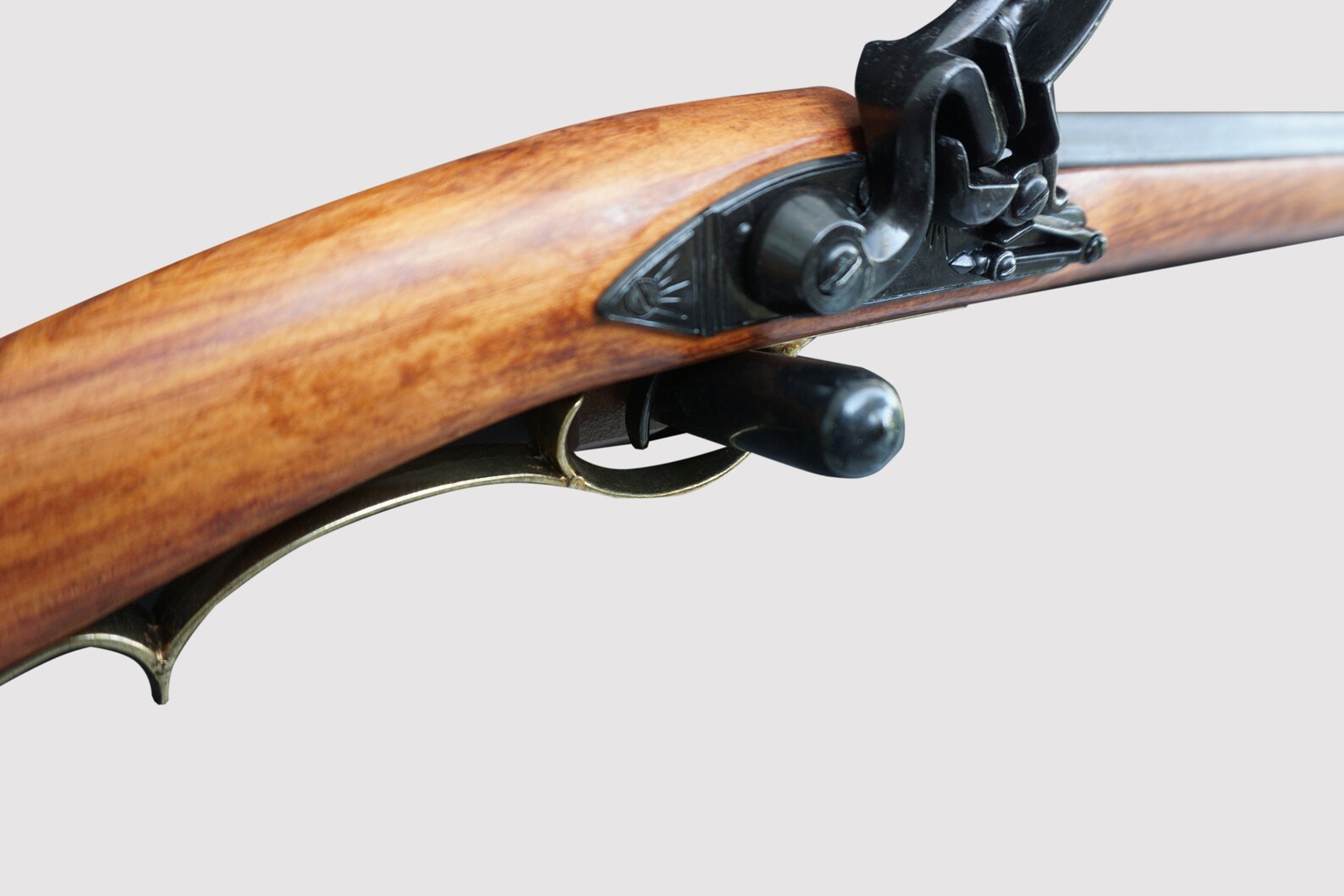 Horizontal Wall Mount for a Musket Rifle, Brown (made in the USA) - Etsy