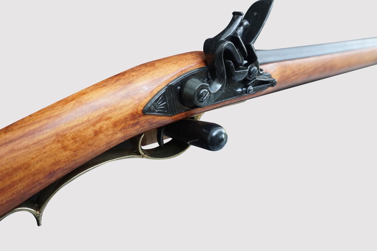 Horizontal Wall Mount for a Musket Rifle, Walnut (made in the USA) - Etsy