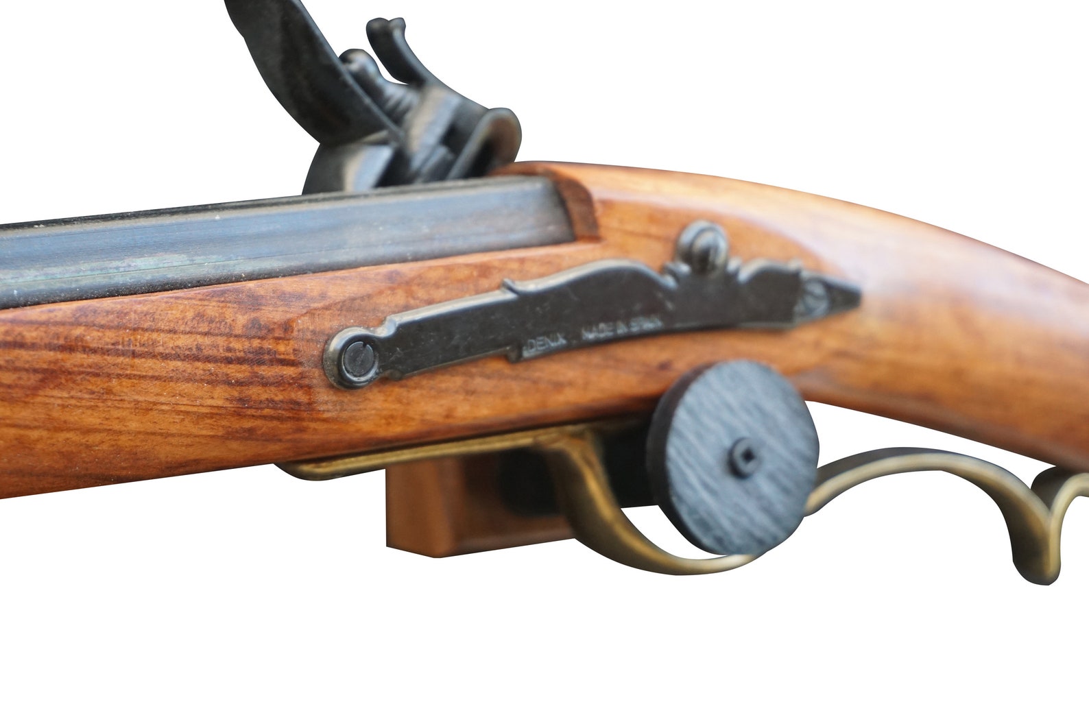 Horizontal Wall Mount for a Musket Rifle With A Security Bracket ...