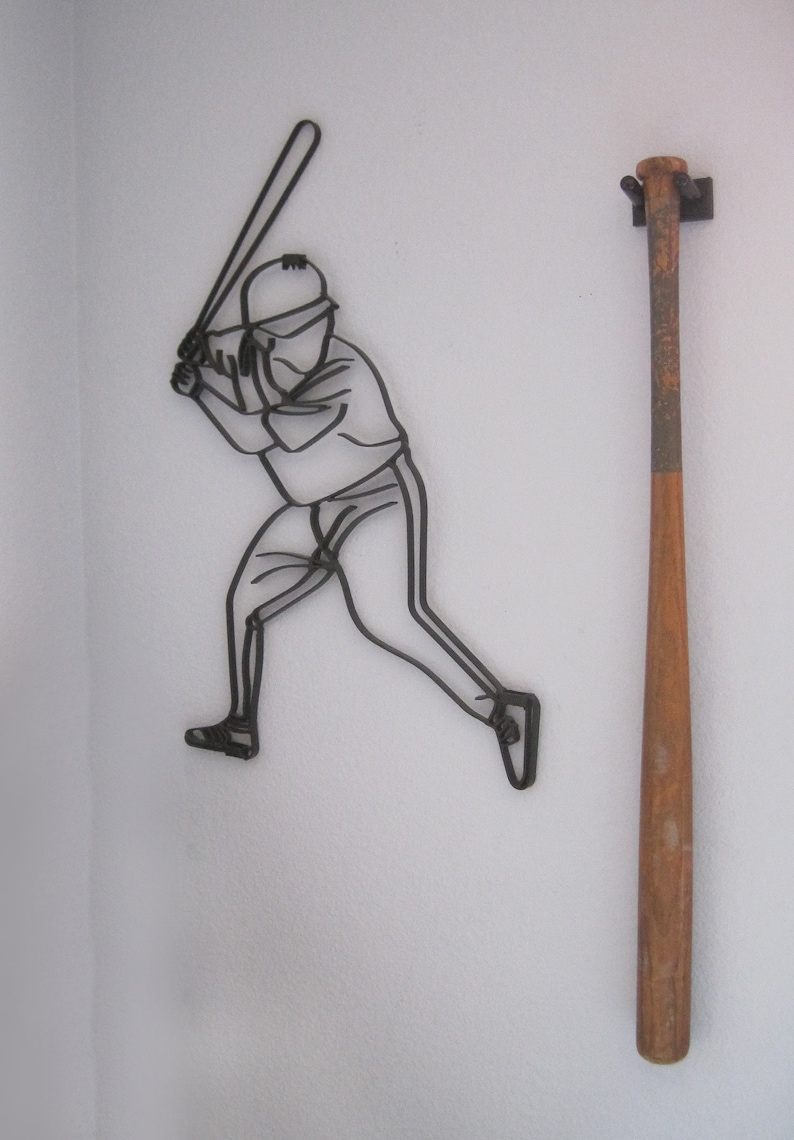 Vertical Wall Mount for a Baseball Bat made in the USA - Etsy