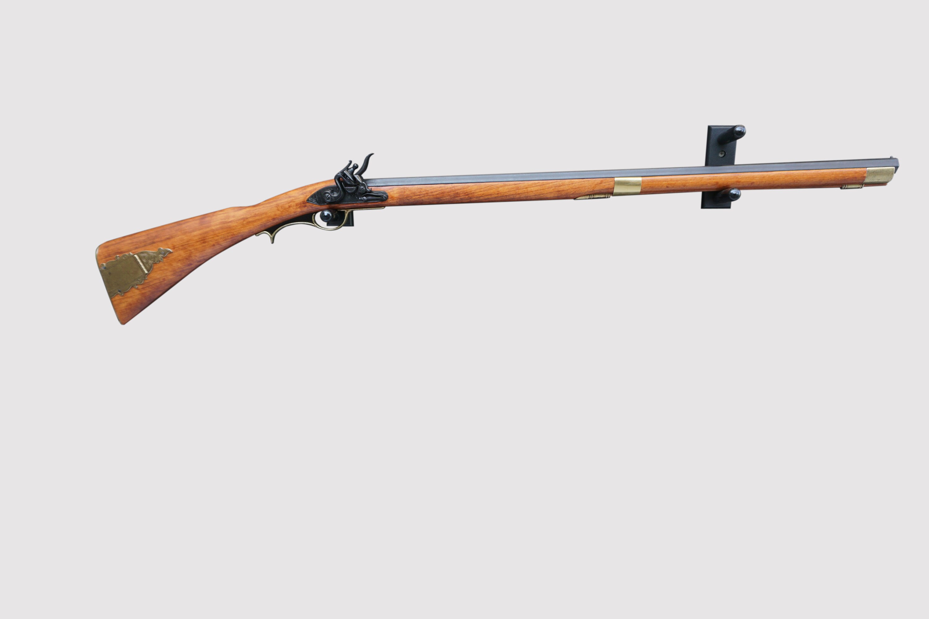Horizontal Wall Mount for a Musket Rifle, Black (made in the USA) - Etsy