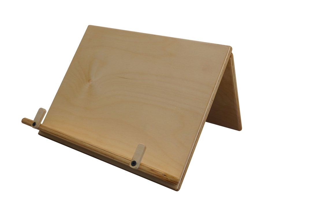 Wooden Book Holder made in the USA - Etsy
