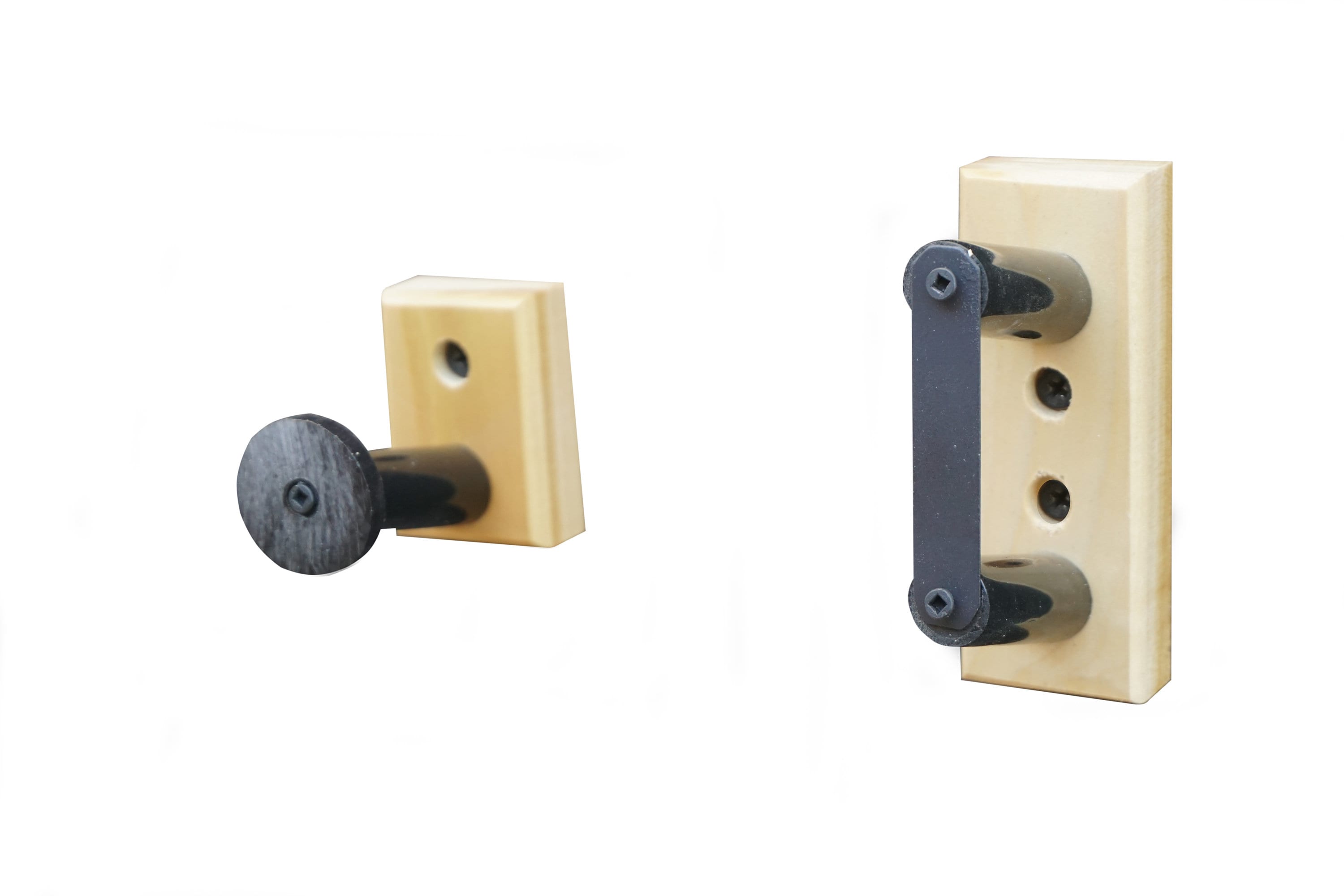 Horizontal Wall Mount for a Musket Rifle With A Security Bracket ...