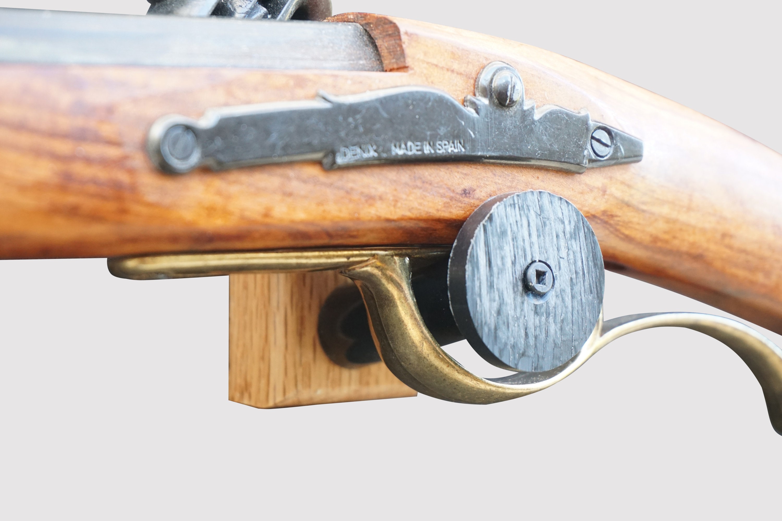 Horizontal Wall Mount for a Musket Rifle With A Security - Etsy