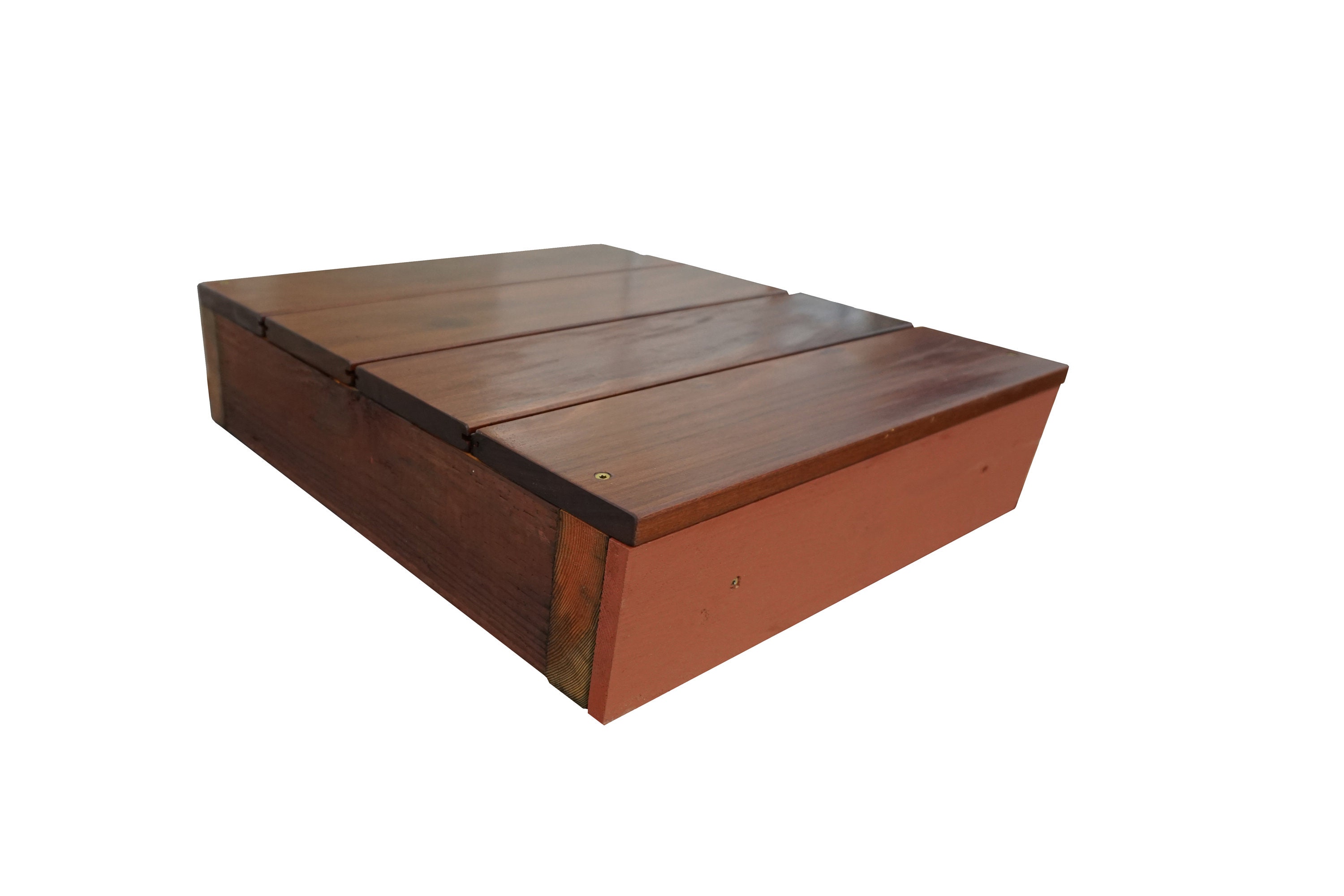 Outdoor Intermediate Step, 21 Long, 23 Wide, 6 Tall, Ironwood made in ...