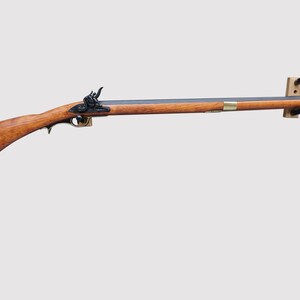 Horizontal Wall Mount for a Musket Rifle, Oak (made in the USA) - Etsy
