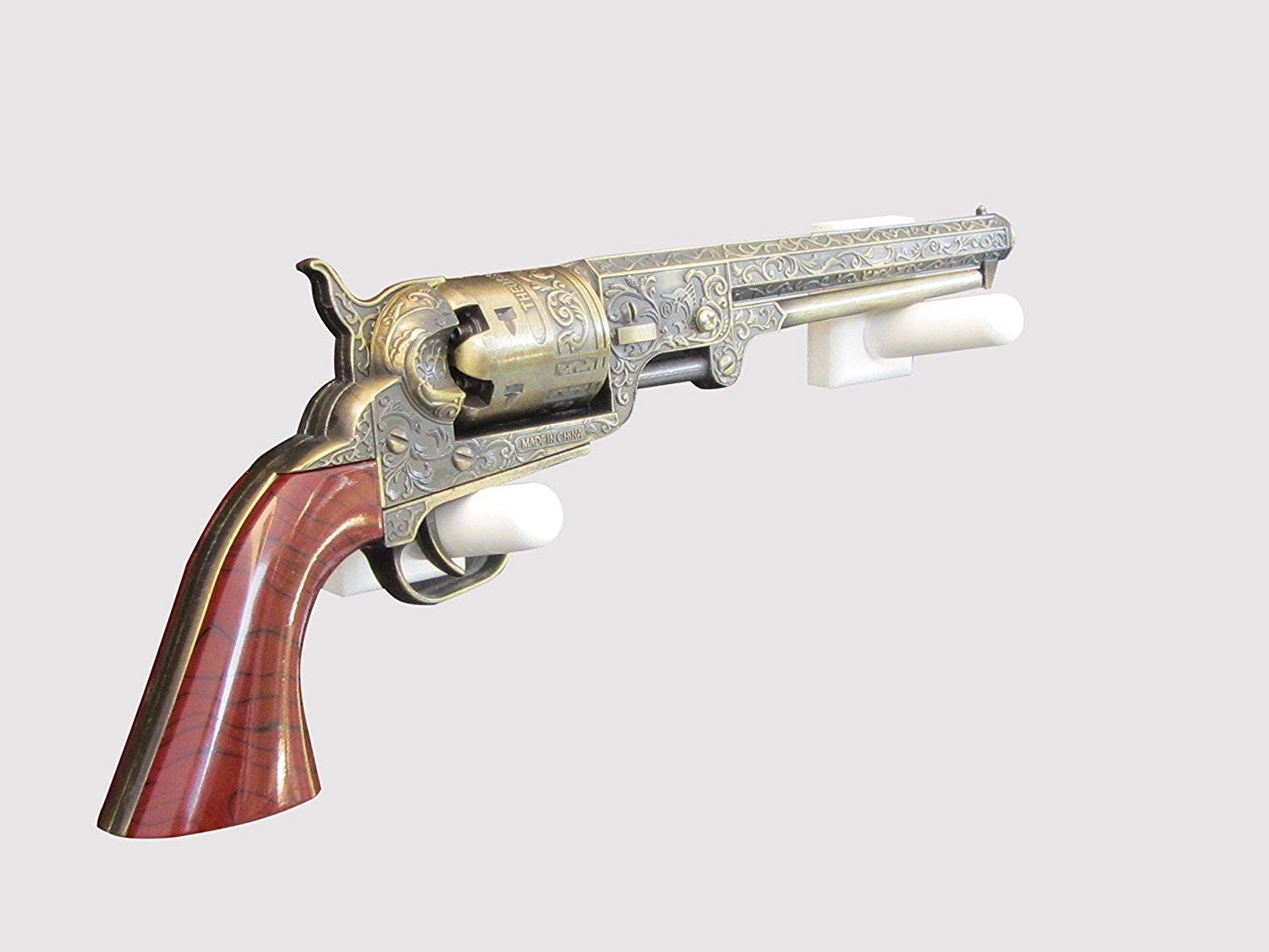 Horizontal Wall Mounts for a Civil War Revolver, White (made in the USA ...