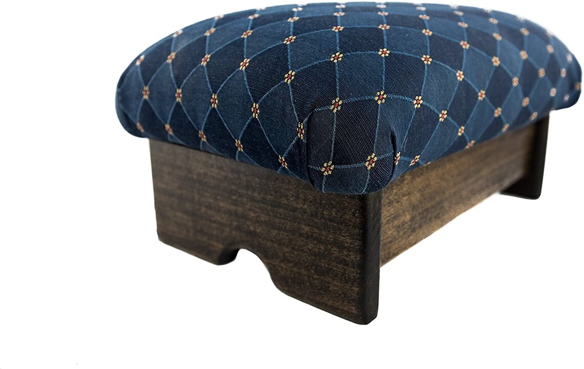 Padded Foot Stool 7 Tall Luxury Fabrics made in the - Etsy