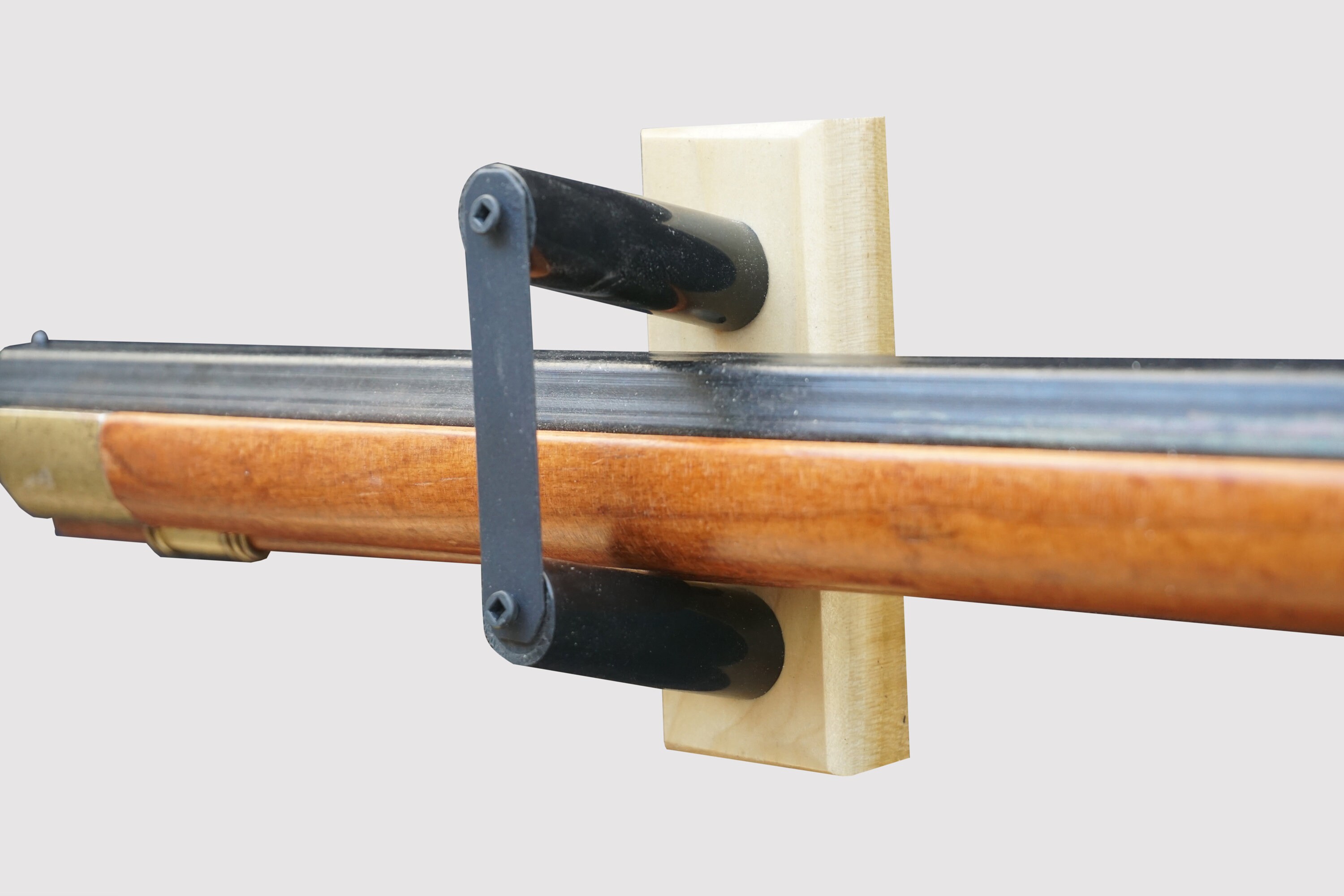 Horizontal Wall Mount for a Musket Rifle With A Security - Etsy
