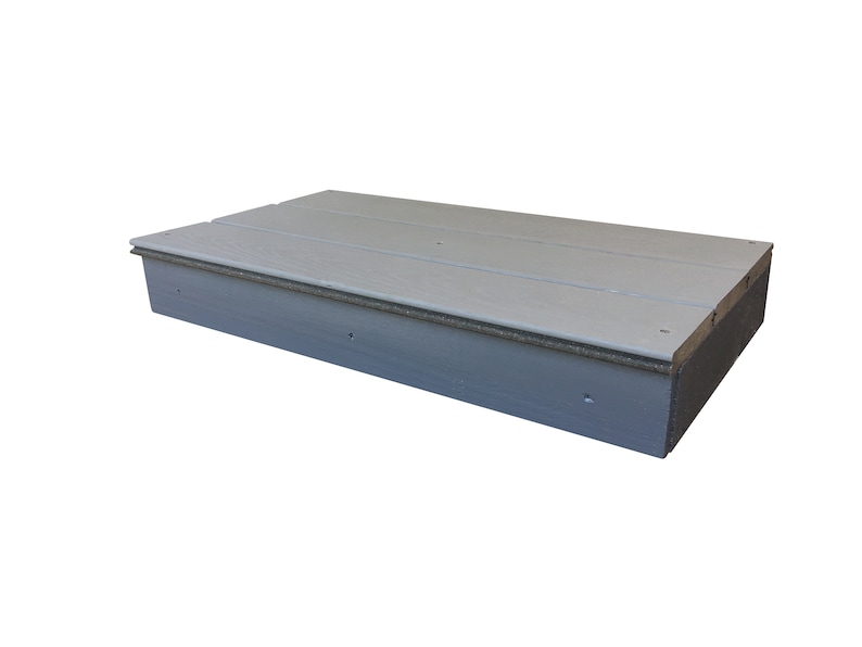 Outdoor Intermediate Step, 30 Long, 22 1/4 Wide, 5.25 Tall, Redwood All ...