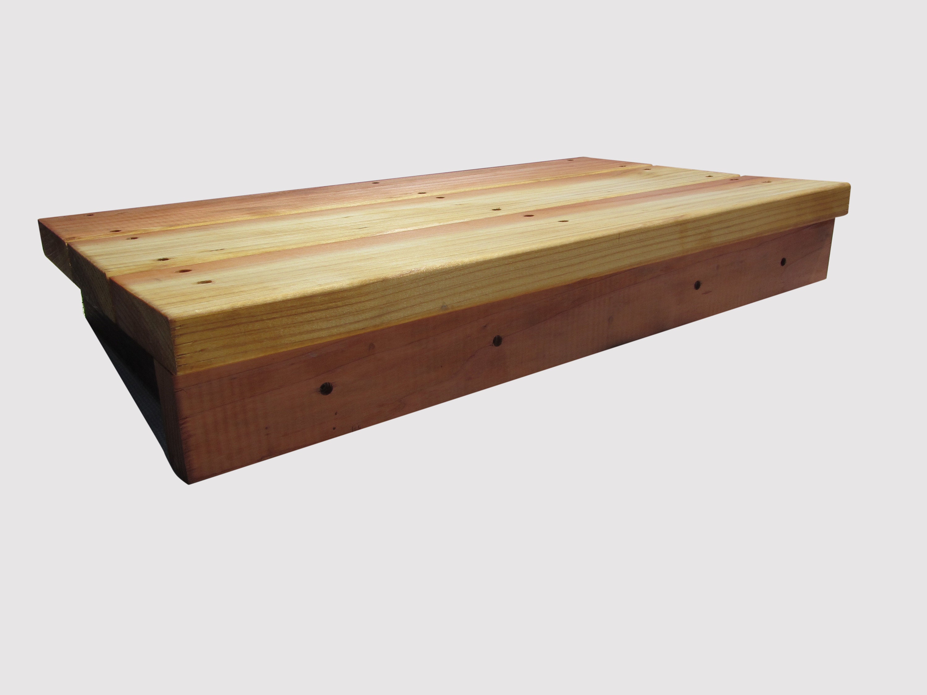 Outdoor Intermediate Step, 5.25" Tall, Redwood (made in the USA) - Etsy