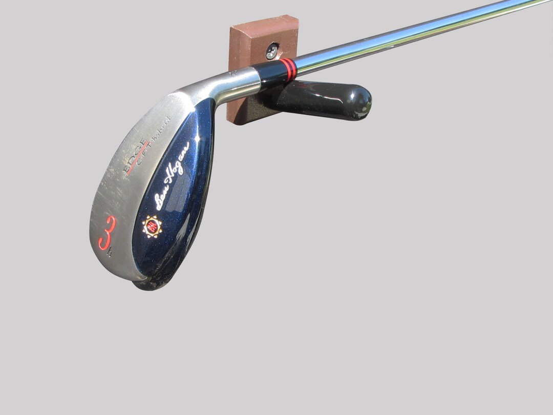 Horizontal Golf Club Mount, Brown (made in the USA) - Etsy
