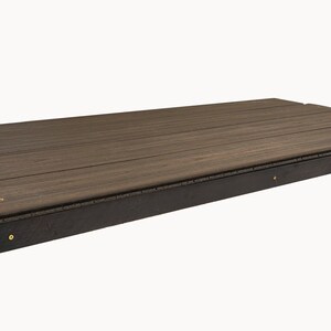 Outdoor Intermediate Door Step, Trex Outdoor Decking, Brown, 48" Long X ...