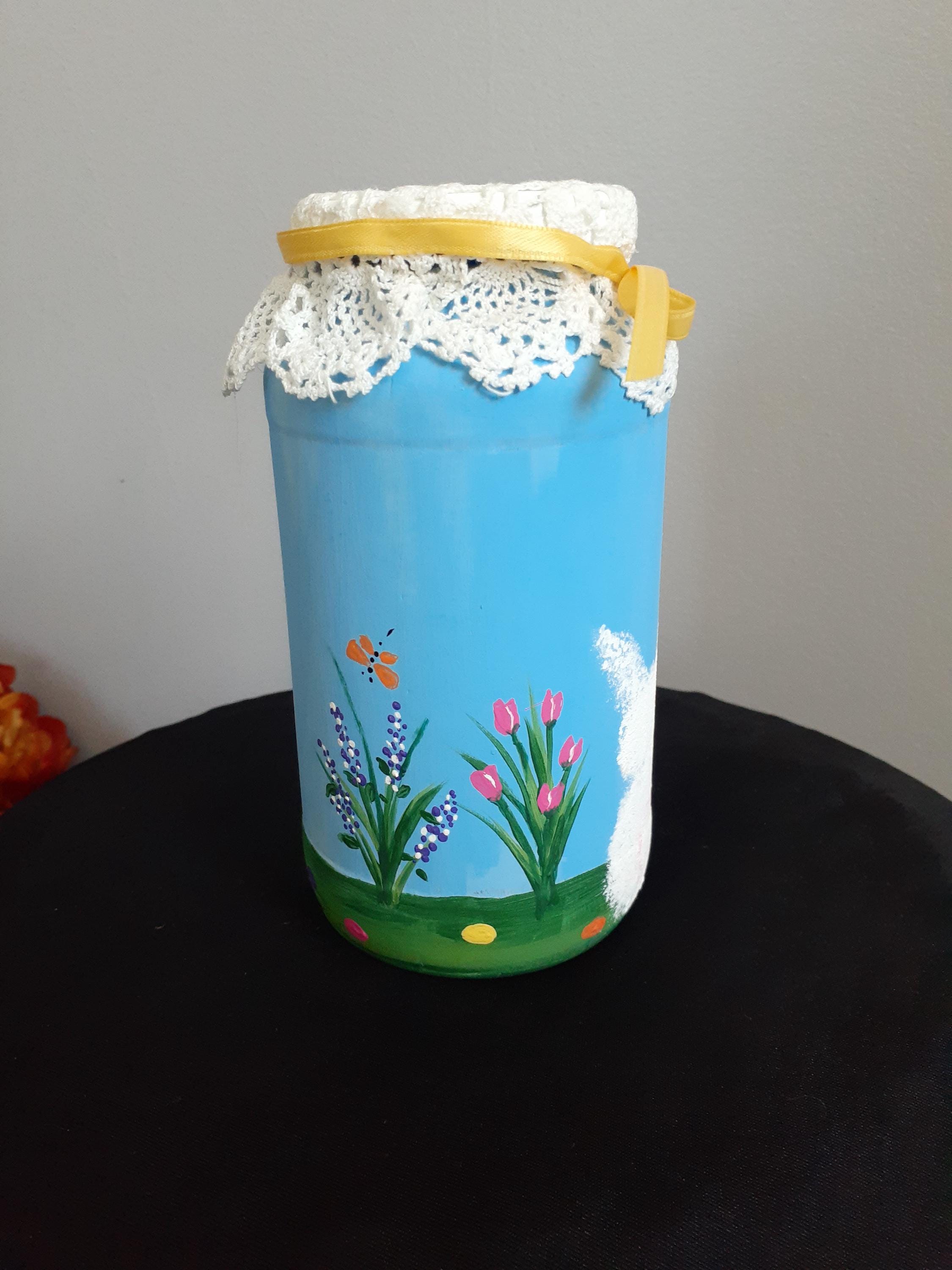 Funny Bunny Jelly Bean Jar - Etsy