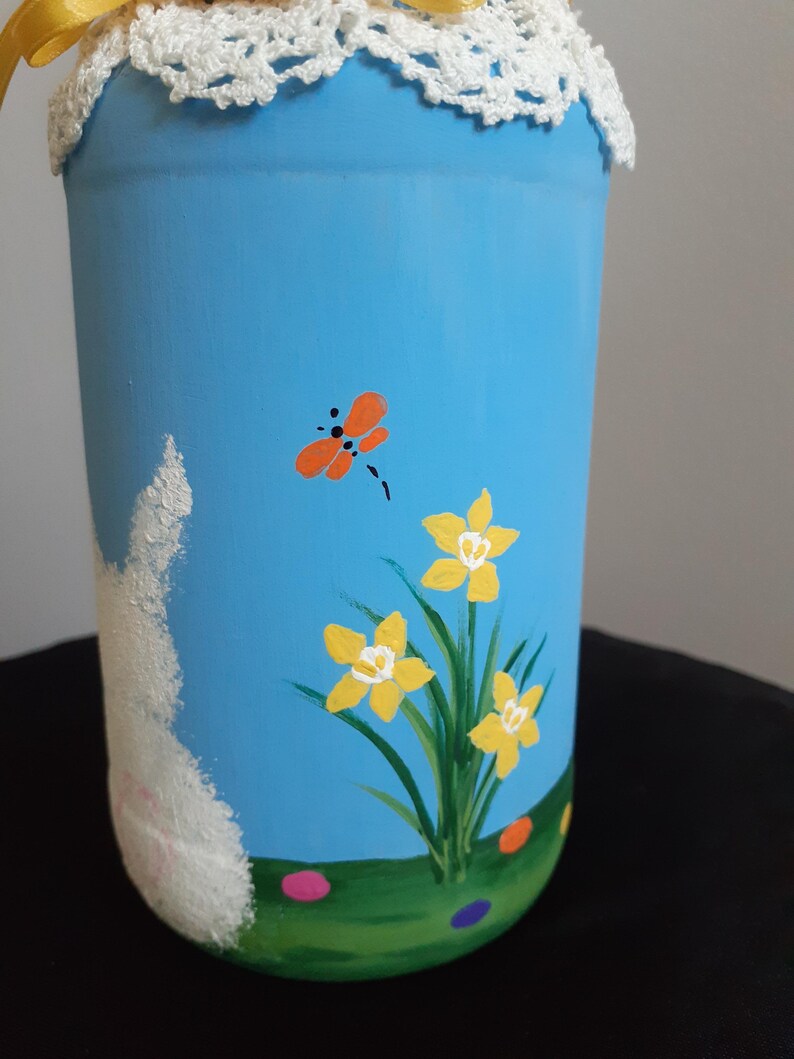 Funny Bunny Jelly Bean Jar - Etsy