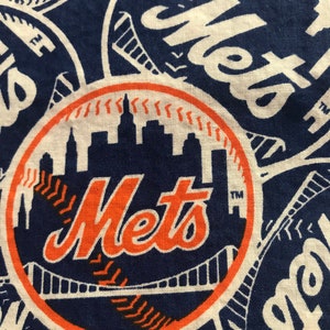 New York Mets Fabric - Etsy
