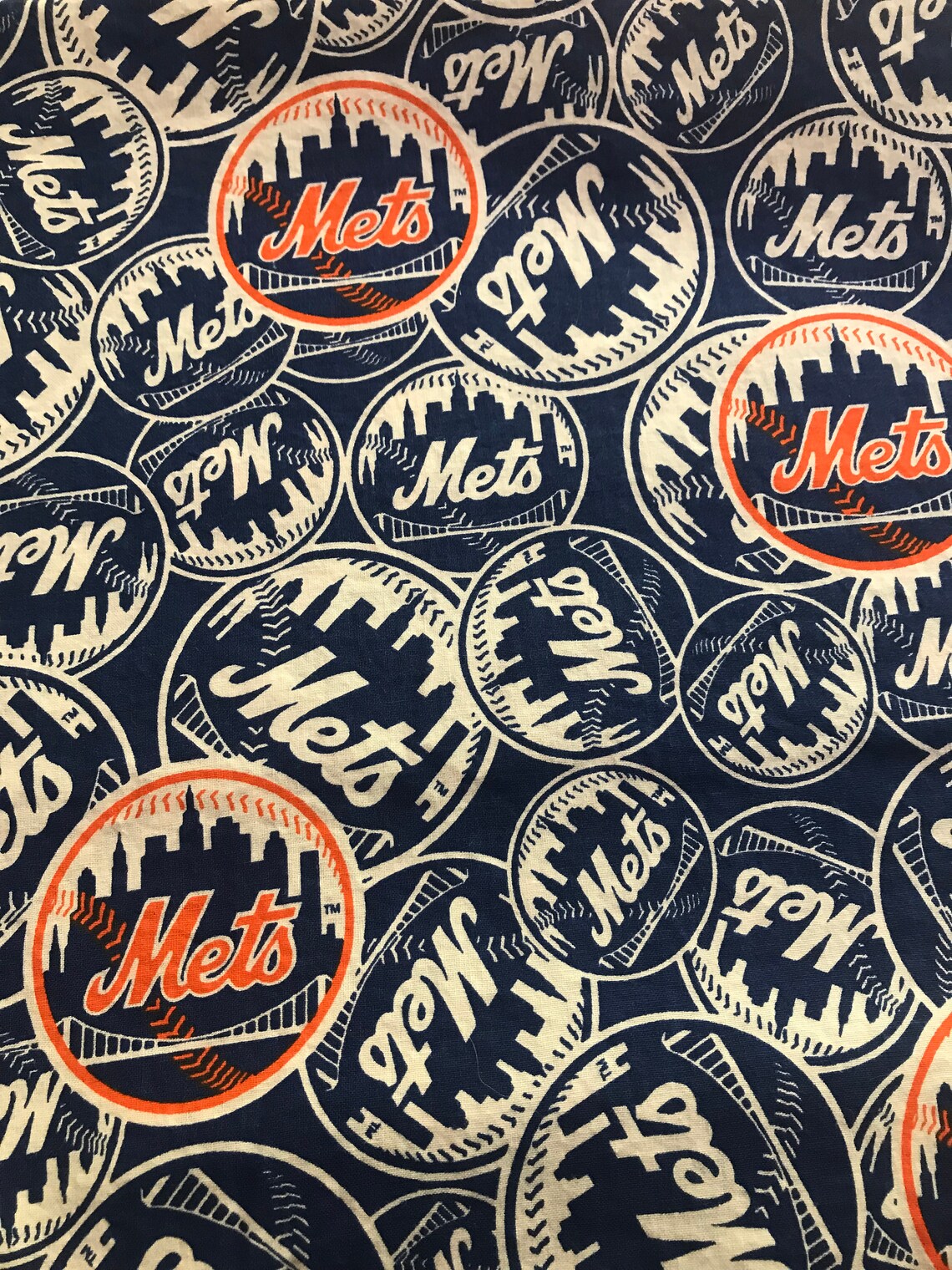 New York Mets Fabric - Etsy