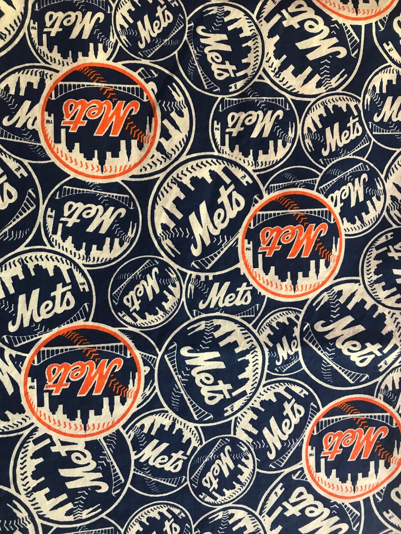 New York Mets Fabric - Etsy