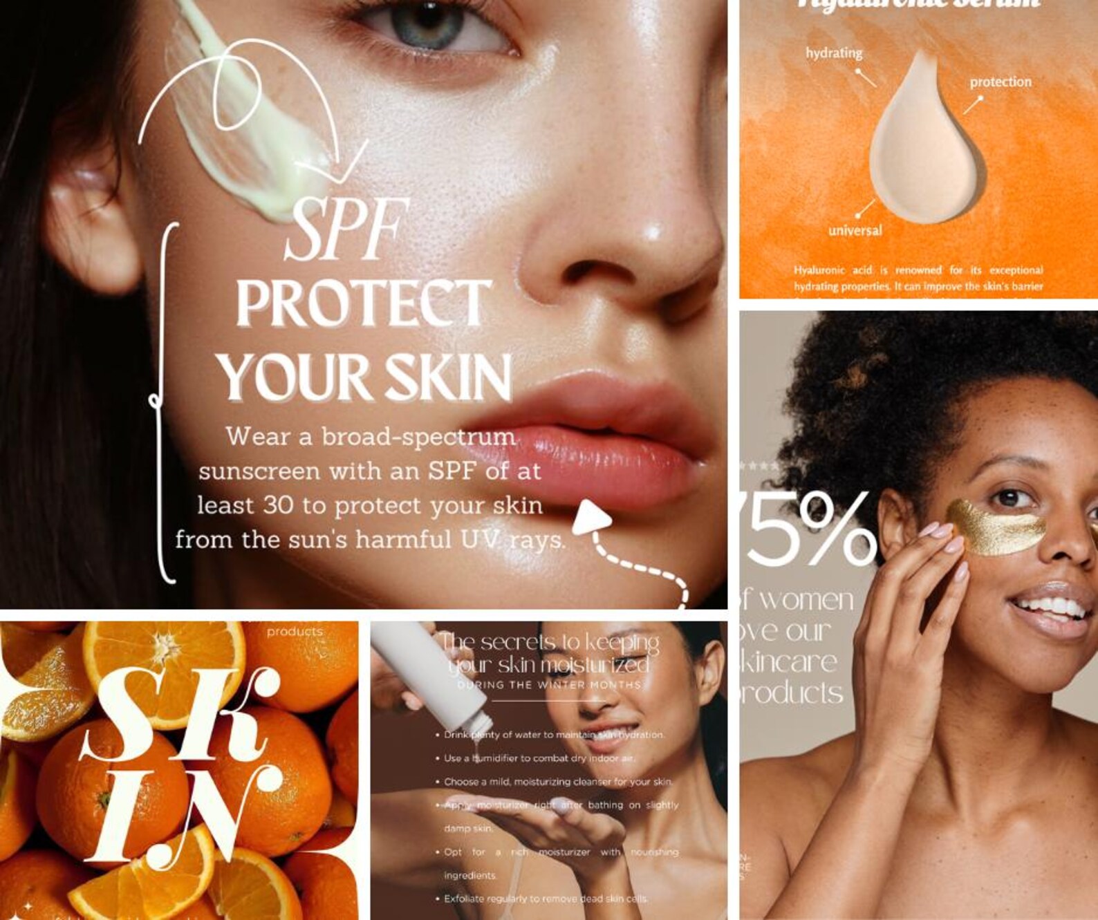 Skincare Instagram Templates, Esthetician Instagram Template, Skincare ...