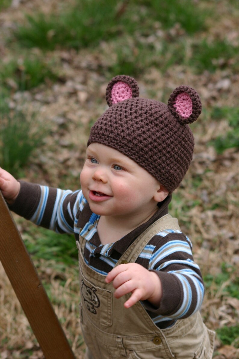 Cuddle Me Teddy Bear Hat Pattern for Crochet INSTANT DOWNLOAD - Etsy