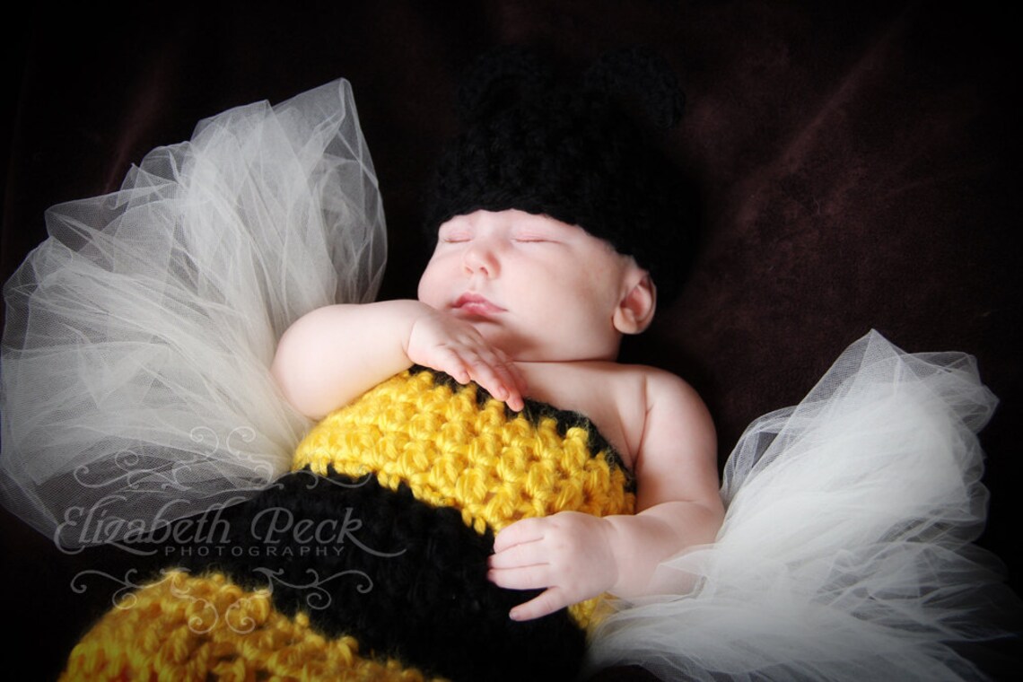 Baby Bumble Bee Crochet Pattern INSTANT DOWNLOAD - Etsy