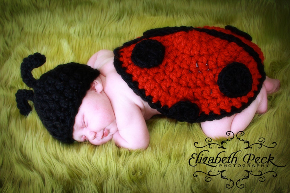Little Critter Bug Collection Baby Photoprop Patterns -- 3 Crochet ...
