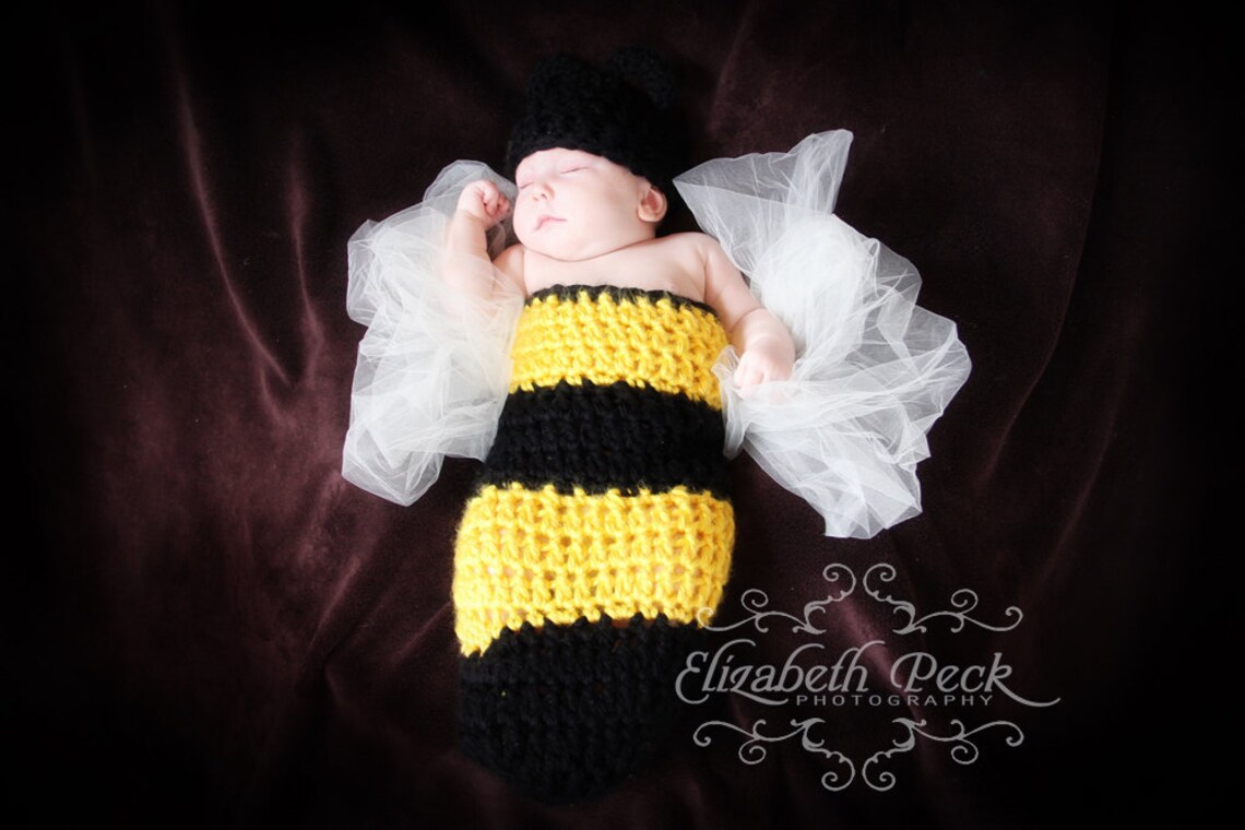 Baby Bumble Bee Crochet Pattern INSTANT DOWNLOAD - Etsy