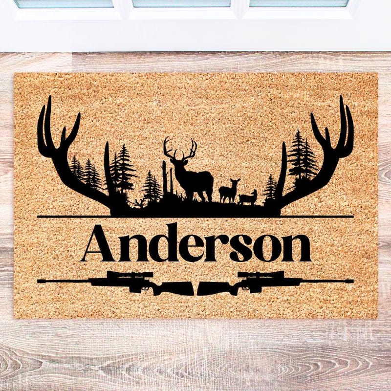 Outdoor Door Mats Deer - Etsy