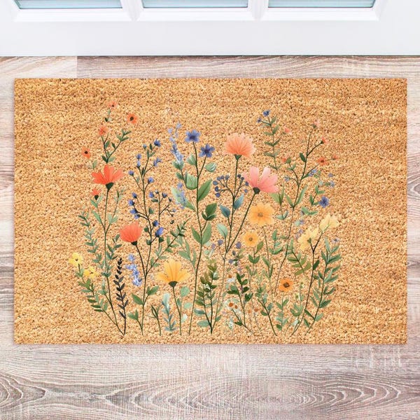 Painted Door Mats - Etsy