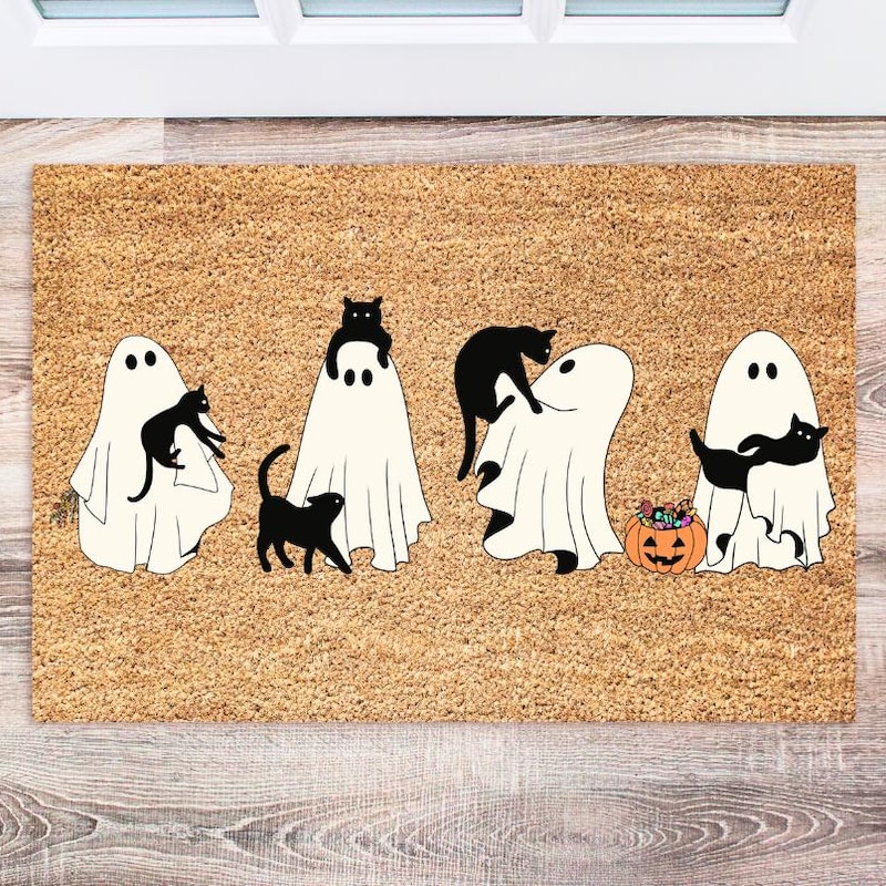 Halloween Door Mat - Etsy