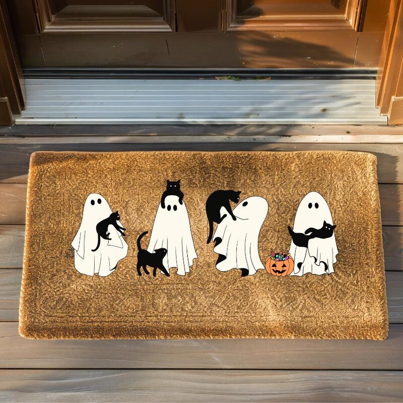Halloween Door Mat - Etsy